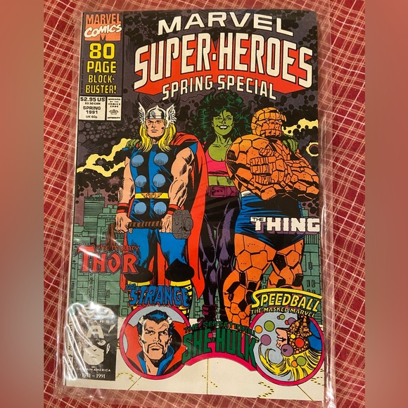 Marvel | Other | Marvel Superheroes Spring Special 1991 Shehulk ...